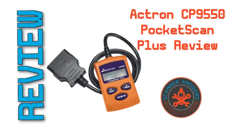 Actron CP9550 PocketScan Plus Review