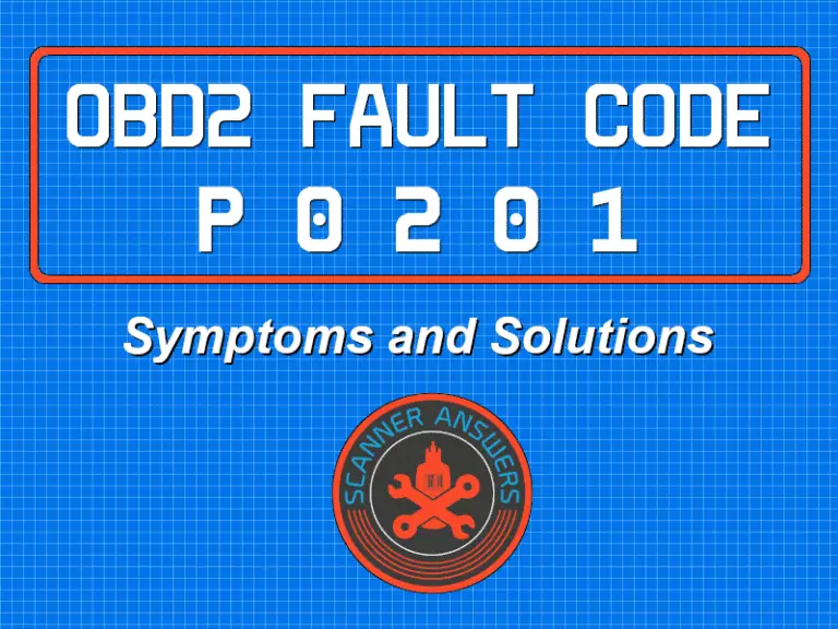 P0201 OBD2 Trouble Code ️- Time to replace an Injector